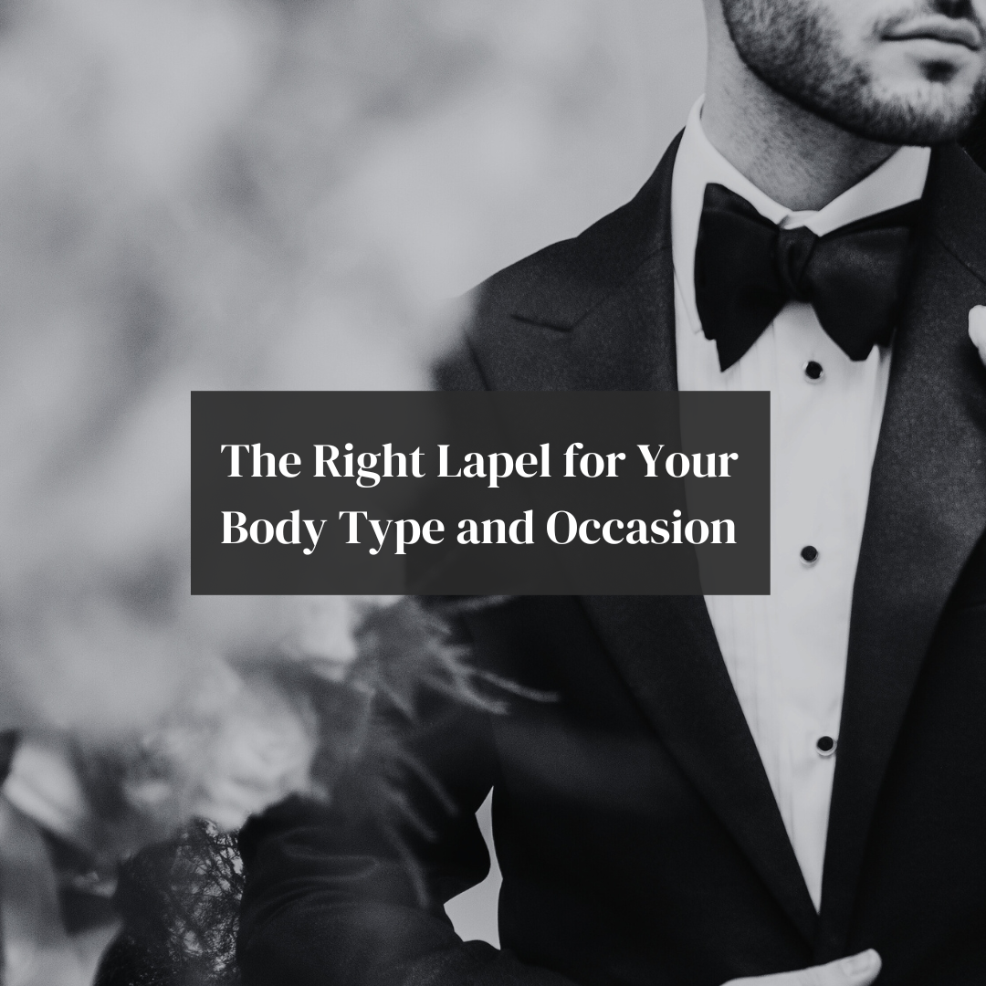 The Right Lapel for Your Body Type and Occasion – Pearian